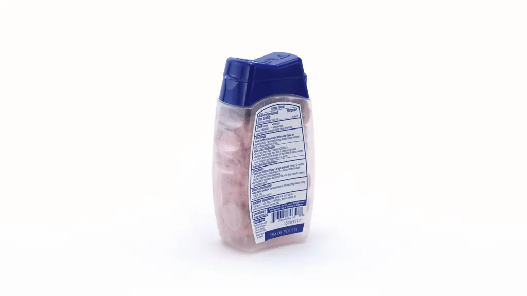 Tums Ultra Strength Heartburn Relief Chewable Antacid Tablets, Berry ...