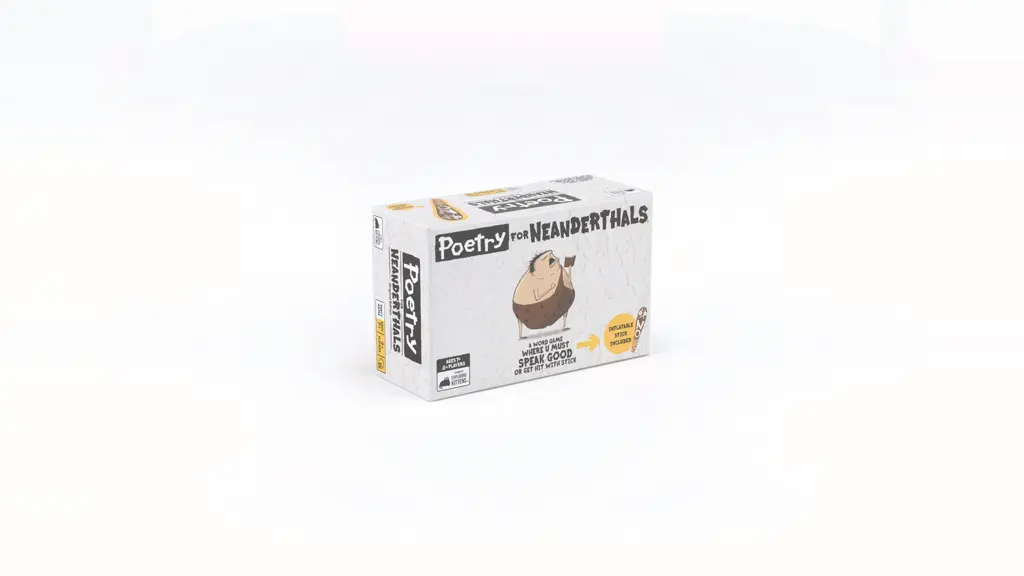 Free Shipping! Exploding Kittens Poetry for Neanderthals Family Party ...