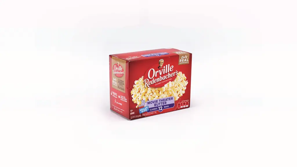 Orville Redenbacher's Microwave Popcorn 12-Count, Movie Theater Butter ...