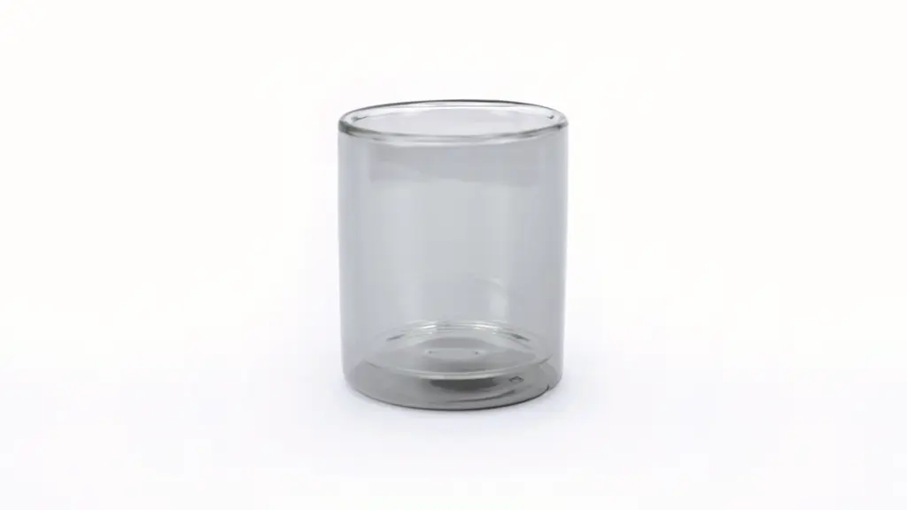 Thyme & Table 13oz Black Double Wall Drinking Glass Durable, Stylish ...