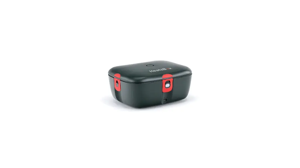 HeatsBox, HeatsBox Go Portable Electric Lunch Box, Leakproof, Gray ...