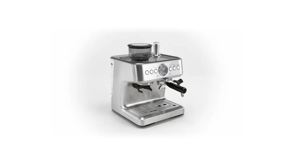 Chefman Crema Supreme Espresso Machine with Conical Burr Grinder, Steam ...