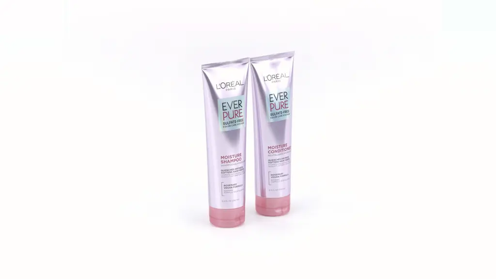 L'Oreal Paris EverPure Sulfate Free Moisture Shampoo, Conditioner ...