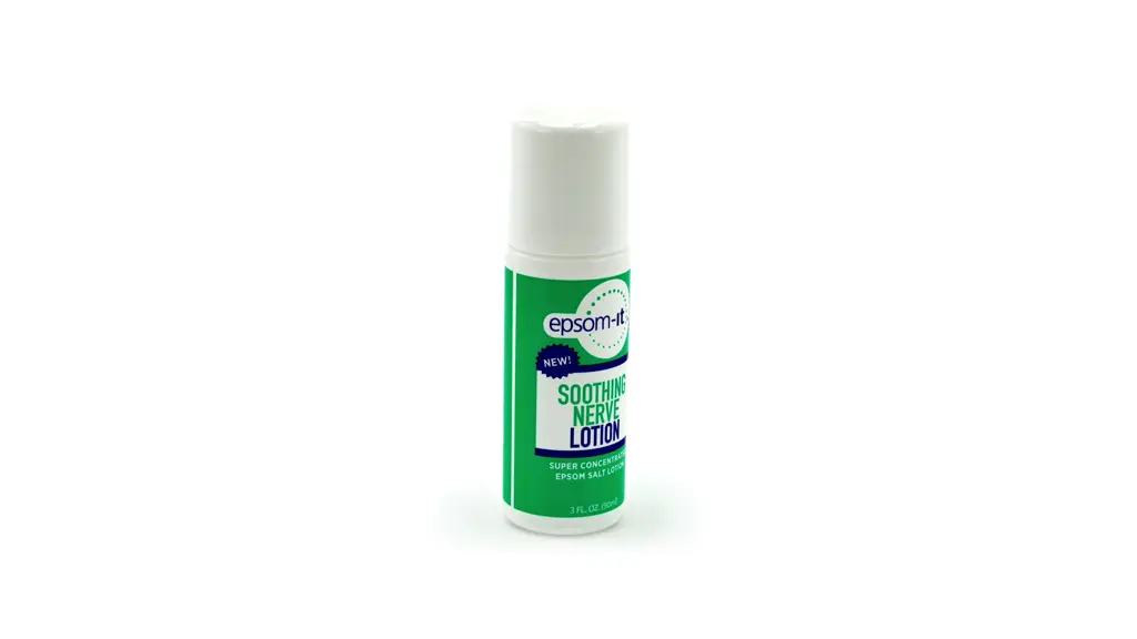 (4 pack) Epsom-It Soothing Nerve Lotion, Roll On Epsom-Salt Magnesium ...